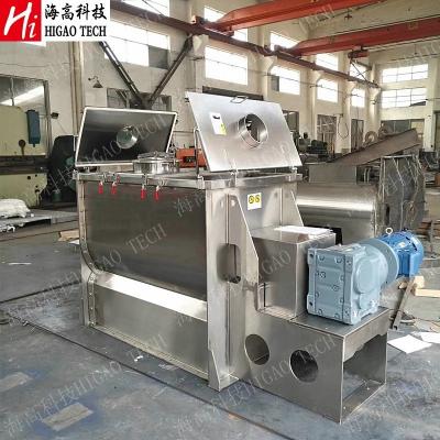 Cina Drum Industrial Ribbon Mixer Sistemi di dosaggio polveri ISO 1000L in vendita