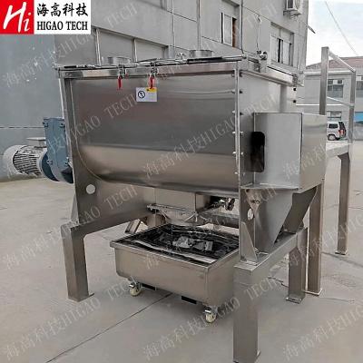Cina Drum Industrial Ribbon Mixer Sistemi di dosaggio polveri ISO 1000L in vendita