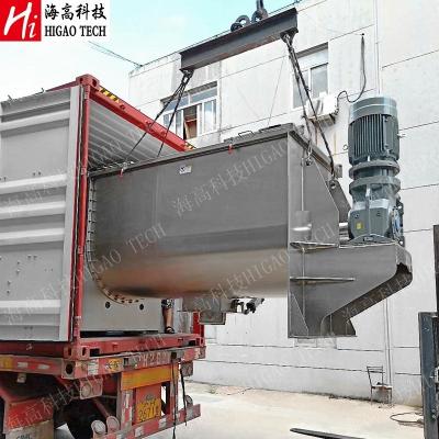 Cina Frullatore a nastro orizzontale in polvere di tè nero per impastatrice orizzontale 50-20000L in vendita