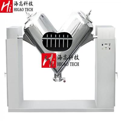China Granulaire verticale mengmachine ISO Foodstuff V-type poedermixer Te koop