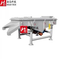 China Linear Vibrating Sieve Machine Granular Fertilizers Rectangular Vibro Screen for sale