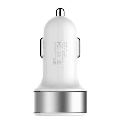 China Choque - cargador negro blanco universal del coche del usb del rojo de la prueba con el puerto dual para HTC, Motorola en venta