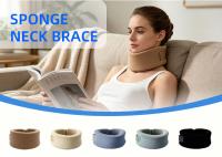 China Memory Foam Sponge Neck Brace Cervical Support for sale