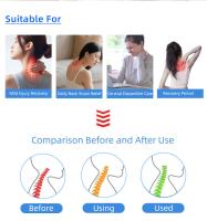 China Memory Foam Sponge Neck Brace Cervical Support for sale