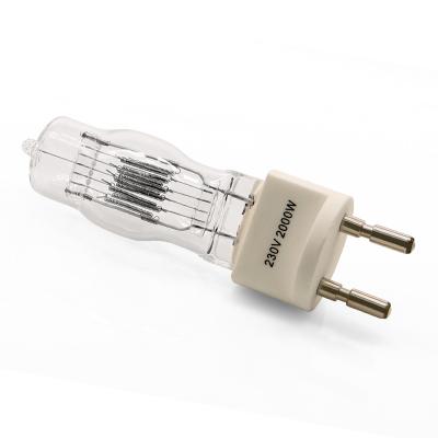 Cina lampadina conclusa dell'alogeno della lampada di 230v 2000w G22 singola 3200k 300Hours in vendita