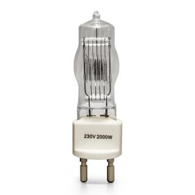Cina lampadina conclusa dell'alogeno della lampada di 230v 2000w G22 singola 3200k 300Hours in vendita