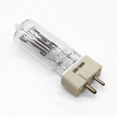 Cina Singola fase conclusa di Broadway del tungsteno delle lampadine della luce al quarzo dell'alogeno di GY9.5 230V 1000W in vendita