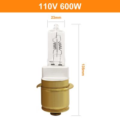 Cina le lampadine dell'alogeno di 600W 110v preparano le lampadine locomotive della coda dell'automobile dei fari in vendita