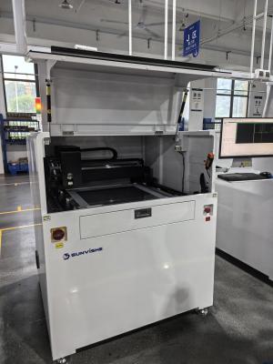 China Sunvishe Automatic Stencil Inspection Machine System SV-E500 AOI Vision Inspection for 736*736mm stencil inspection for sale