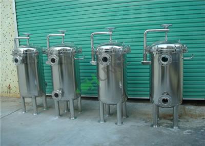 Cina Custodia di filtro ad alta pressione dell'acqua, singola custodia di filtro dell'acciaio inossidabile della borsa in vendita