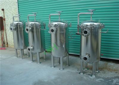 Cina Custodia di filtro ad alta pressione dell'acqua, singola custodia di filtro dell'acciaio inossidabile della borsa in vendita