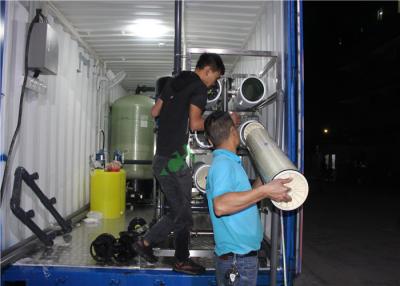 Cina pianta acquatica messa in recipienti 20FT del Ro dell'attrezzatura di depurazione delle acque di 40FT in vendita