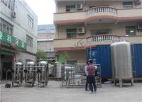China Drinking RO Water System Machine / RO Water Plant With High Pressure Pump for sale