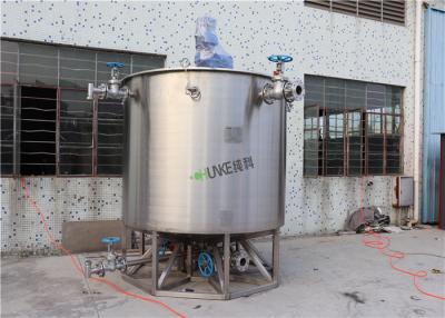 Cina Carro armato del riscaldamento di vapore o di raffreddamento ad acqua/serbatoio di compensazione del tino di fermentazione in vendita