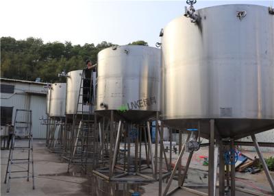 Cina Carro armato del riscaldamento di vapore o di raffreddamento ad acqua/serbatoio di compensazione del tino di fermentazione in vendita