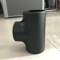 China ASME B16.9 Reducing Tee Pipe Fitting SCH40 ASTM A23 WPB for sale