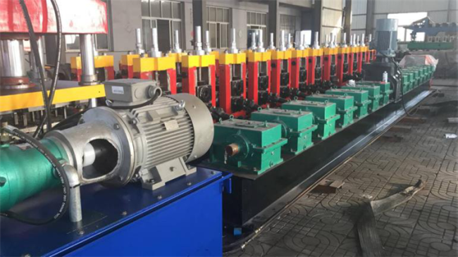 alibaba express galvanized steel Guardrail Highway Roll Forming Machine