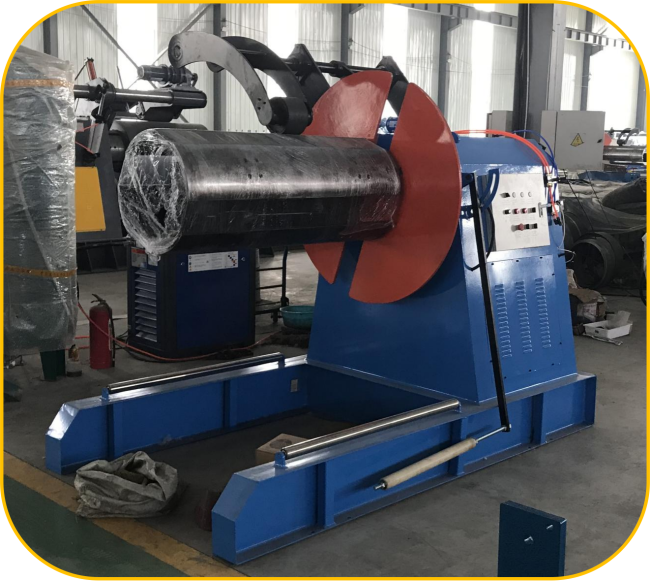 Hydraulic decoiler 