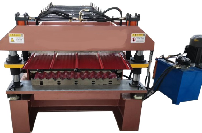 5 V roofing sheet machine