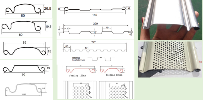 More shutter profiles
