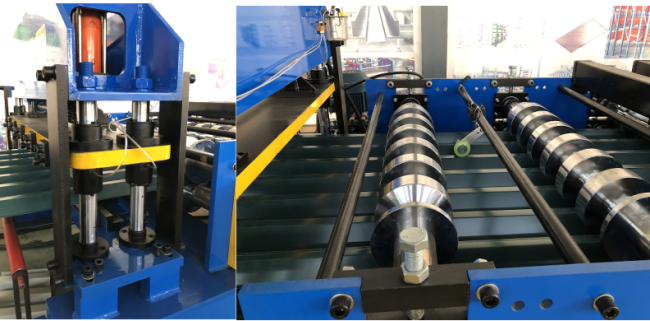 steel panel profile machine