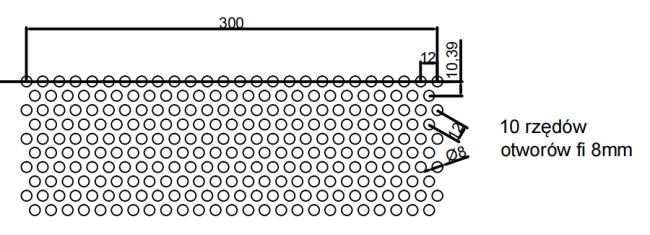 Drawing profile pf punching