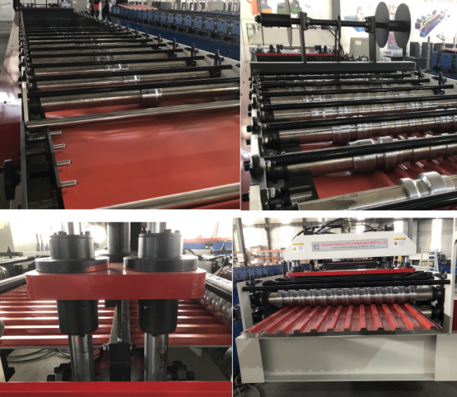 Australia type roller shutter garage doors rolling forming machine