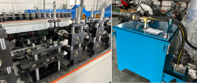 T bar elements machine 