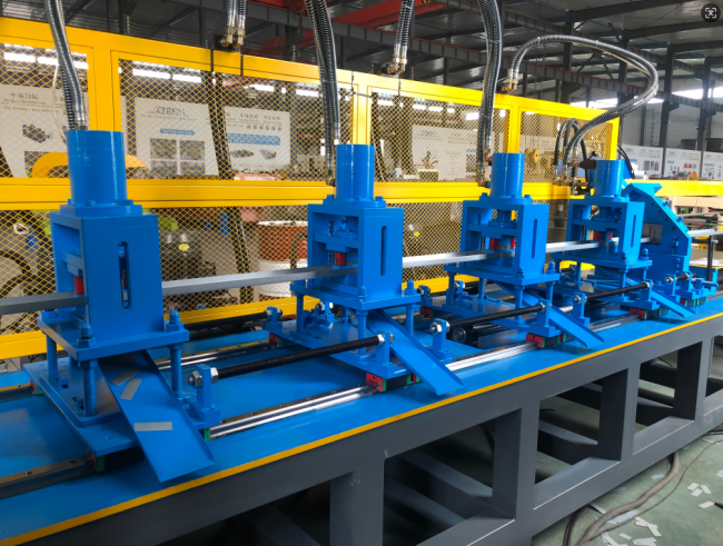 Punching system detail