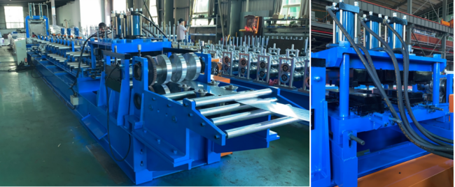 Leveling and punching system