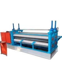 China Thin 0.3mm Sheet Roll Forming Machine Metal Horizontal Round Wave for sale