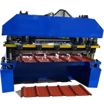 Китай Металл настилая крышу крен стального листа формируя машину 75mm для Саудовской Аравии продается