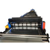 China Composite Metal Deck Rolling Forming Machine For USA for sale