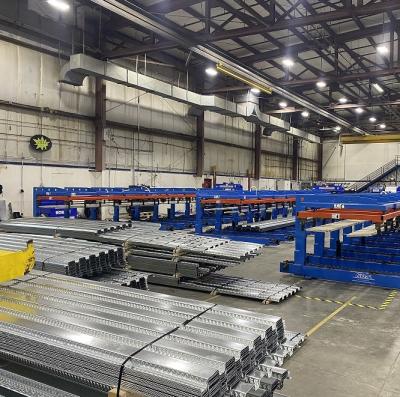 China Composite Metal Deck Rolling Forming Machine For USA for sale