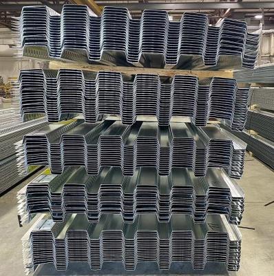 China Composite Metal Deck Rolling Forming Machine For USA for sale