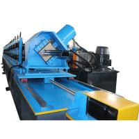 China Pallet Rack Uprights / Upright Rack Roll Forming Machine Safe for sale