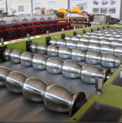 China Monterry Tile Metal Step Tile Roofing Sheet Rolling Forming Machine for sale
