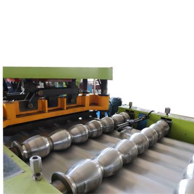 China Monterry Tile Metal Step Tile Roofing Sheet Rolling Forming Machine for sale