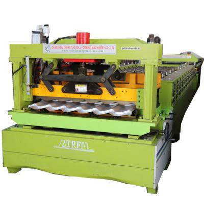 China Monterry Tile Metal Step Tile Roofing Sheet Rolling Forming Machine for sale