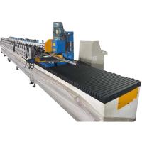 China Metal Tube Making Machine Interlock Pipe Rolling Forming Machine for sale