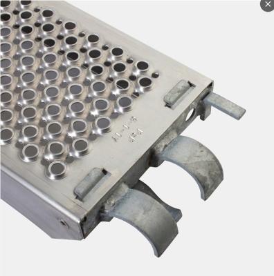 China Plank Decking Scaffold Boards Rolling Forming Machine for sale