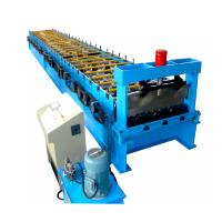 China Metal Floor Decking Rolling Forming Machine For Russian for sale