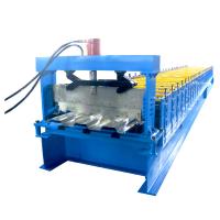 China Metal Floor Decking Rolling Forming Machine For Russian for sale