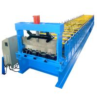 China Metal Floor Decking Rolling Forming Machine For Russian for sale