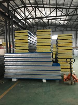 China EPS Sandwich Panel Production Line PU / Foam Coated For Different Colors for sale