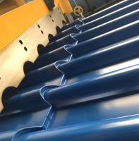 China Metal Sheet Glazed Panel Roll Forming Machine For Building Raw Material for sale