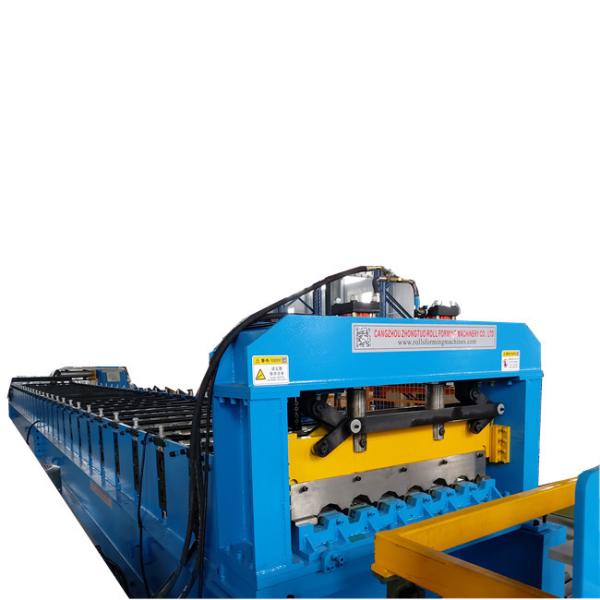 Popular Metal Decking Profiles Rolling Forming Machine For USA Market
