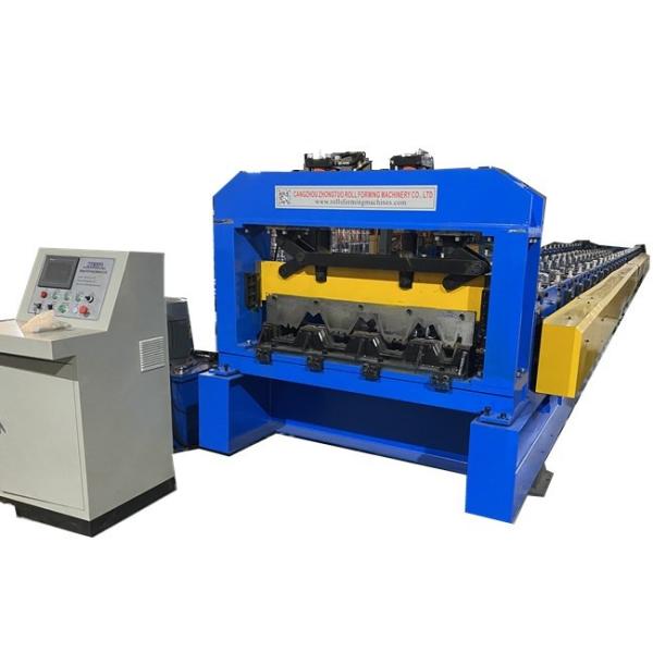 Popular Metal Decking Profiles Rolling Forming Machine For USA Market