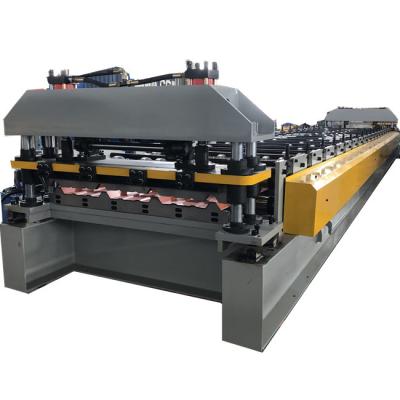 China Metal Roofing Sheet Rolling Forming Machine For Canada for sale
