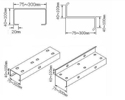 China Automatic Roll Forming Machine C And Z Purlin Steel Channel Quick Change for sale